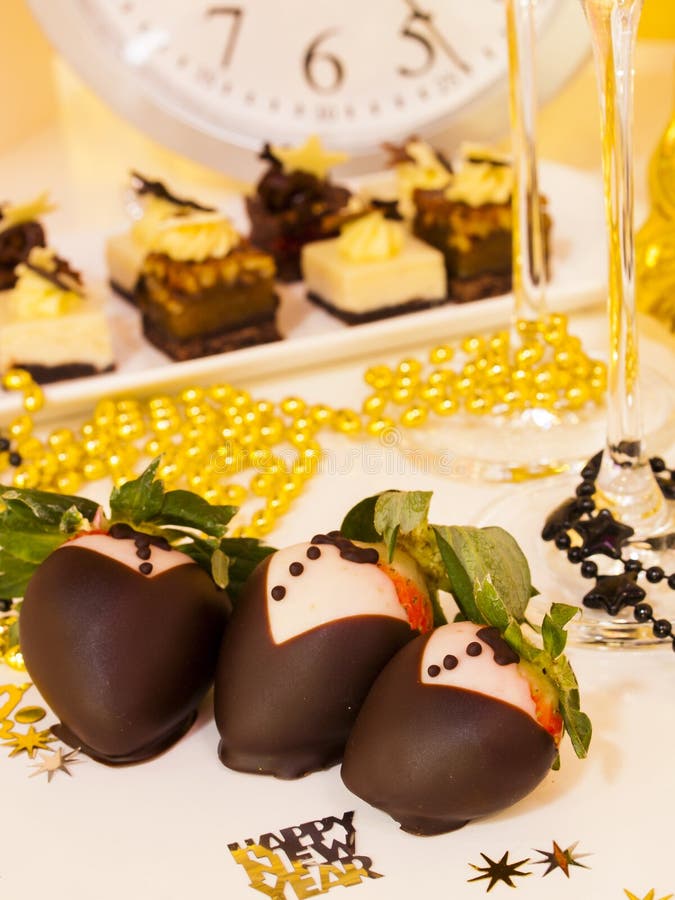 Assorted Petite Party Pastries Stock Photo - Image of gold, mask: 27718142