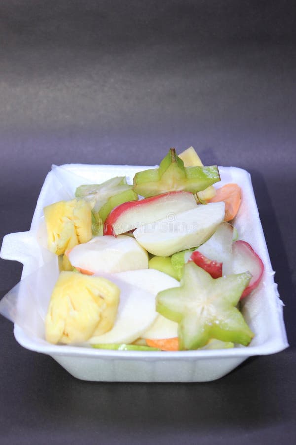 Assorted Pieces of Fresh Fruit Ready To Be Tasted Stock Image - Image ...