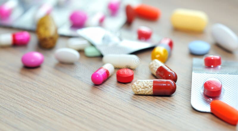 Assorted pills stock photo. Image of drugs, objects, pharmaceutical ...