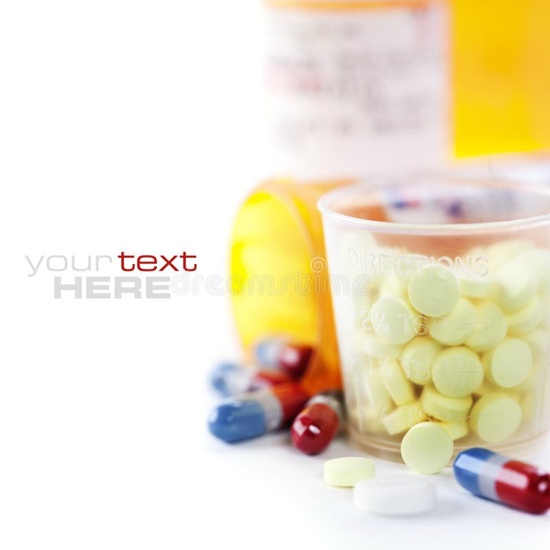 Assorted pills stock photo. Image of label, drugs, insurance - 20032454