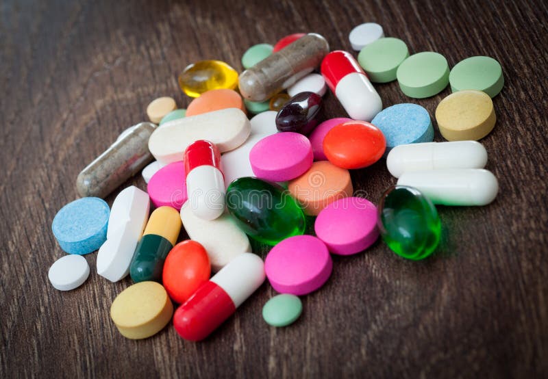 Assorted pills stock photo. Image of help, pharmacist - 31582966