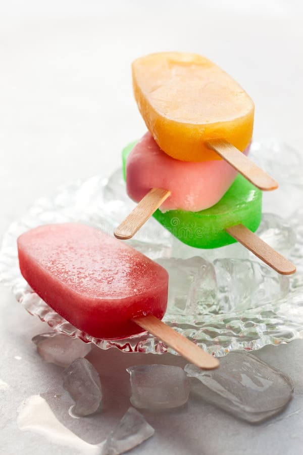 Assorted popsicles stock image. Image of smooth, food - 24635443