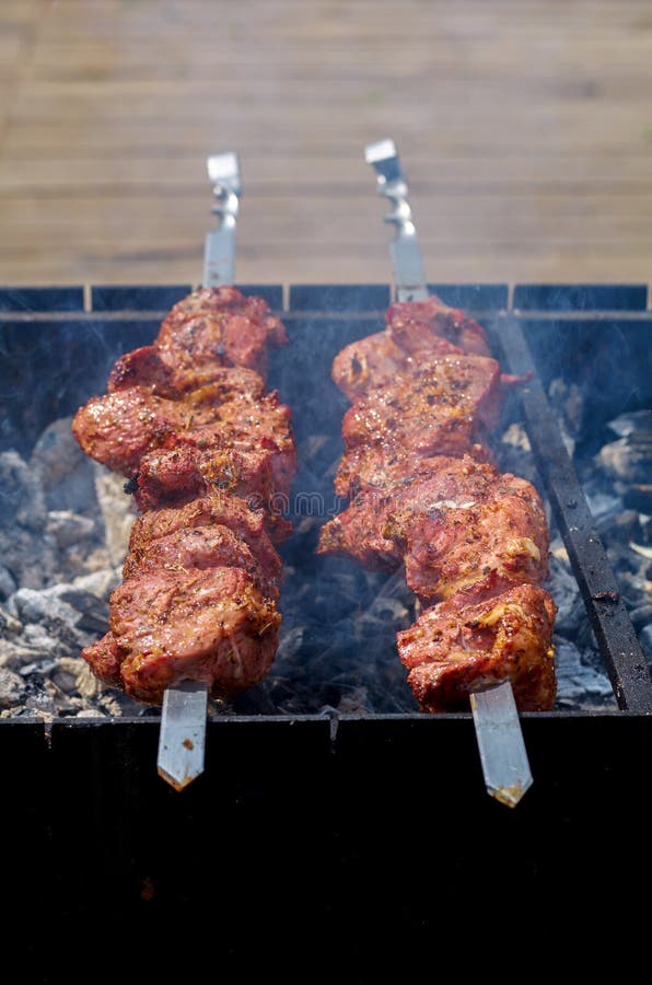 Assorted pork meat stock image. Image of green, mushrooms - 72246235