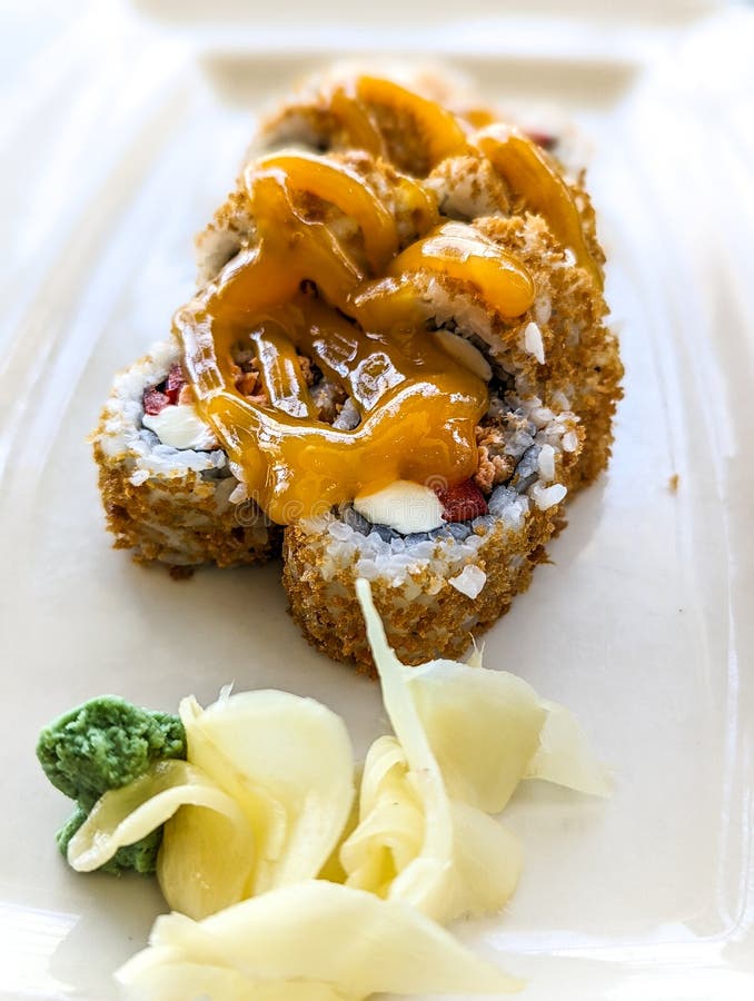 Assorted Random Suchi at a Restaurant Stock Photo - Image of closeup ...