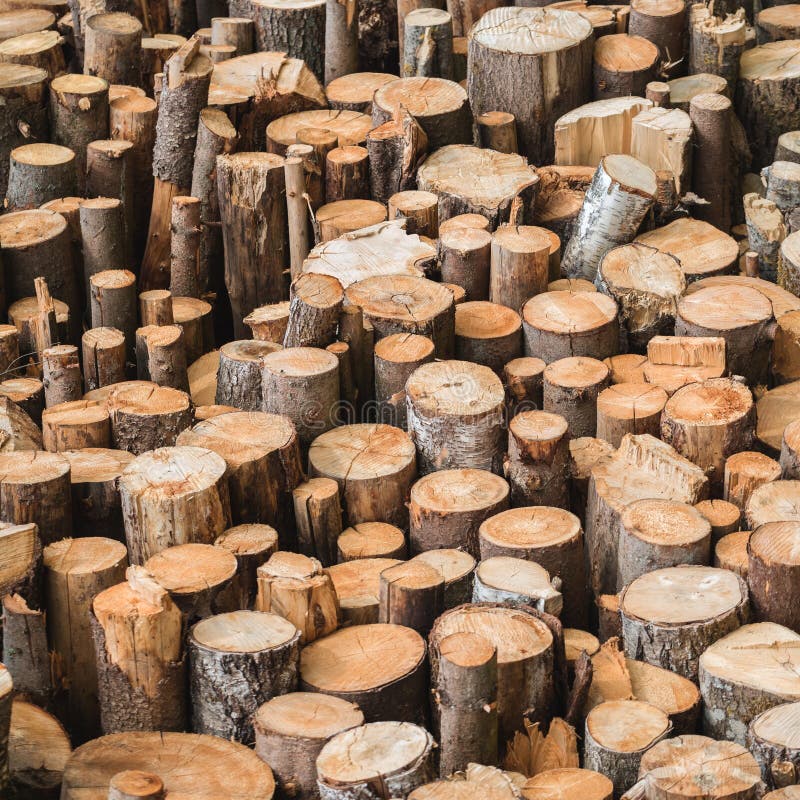 Assorted logs background stock image. Image of woodpile - 95423189