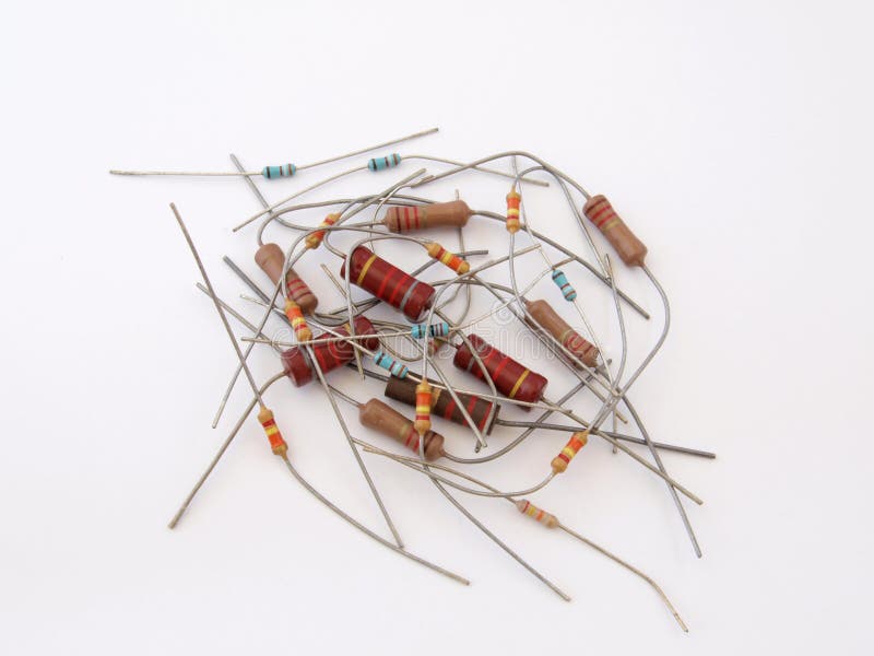 Assorted resistors stock photo. Image of board, electrical - 9189138