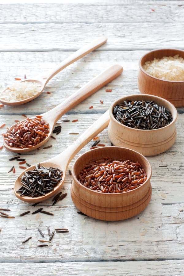 Assorted rice stock image. Image of diet, breakfast, thai - 57544531