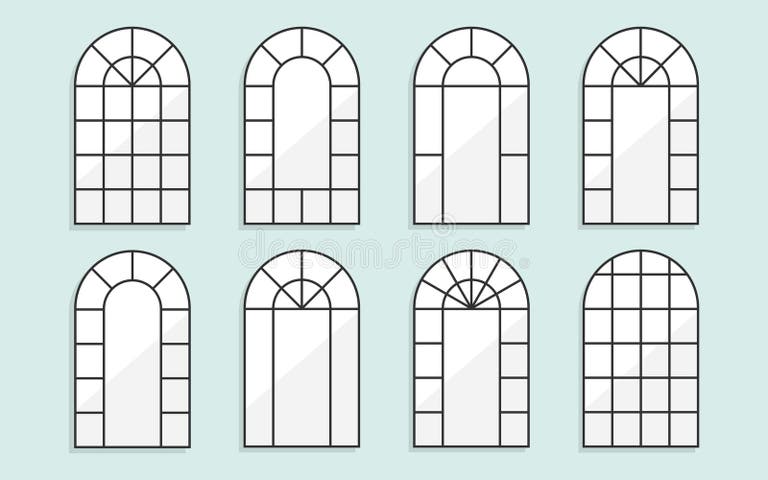 Arched Objects Stock Illustrations – 795 Arched Objects Stock ...