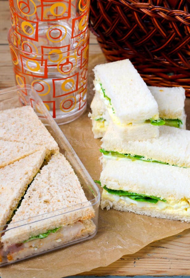 Assorted sandwiches stock photo. Image of food, picnic - 27985914