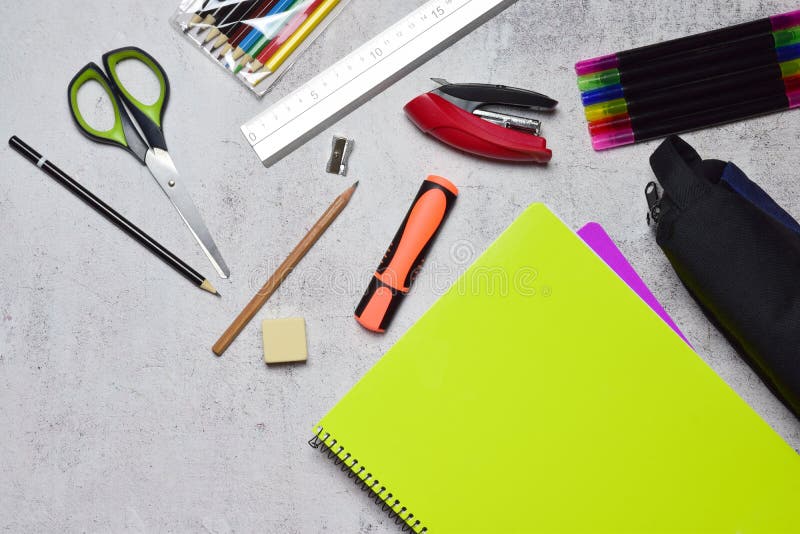 503 Scattered School Objects Stock Photos - Free & Royalty-Free Stock ...