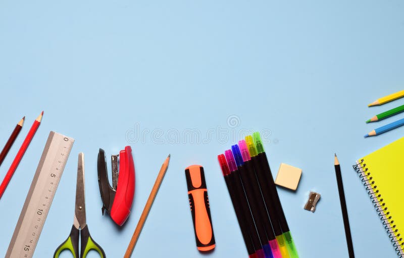 503 Scattered School Objects Stock Photos - Free & Royalty-Free Stock ...