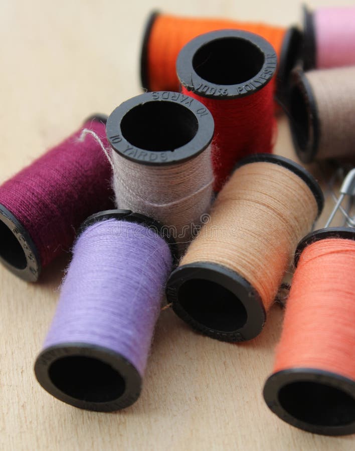 Assorted sewing stock image. Image of thread, assorted - 28091987