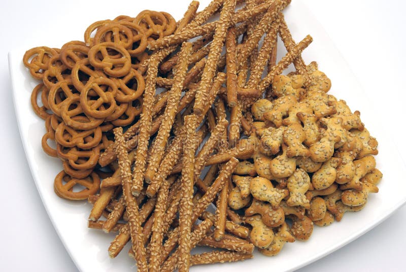 Assorted snacks stock photo. Image of aperitive, biscuit - 2302346