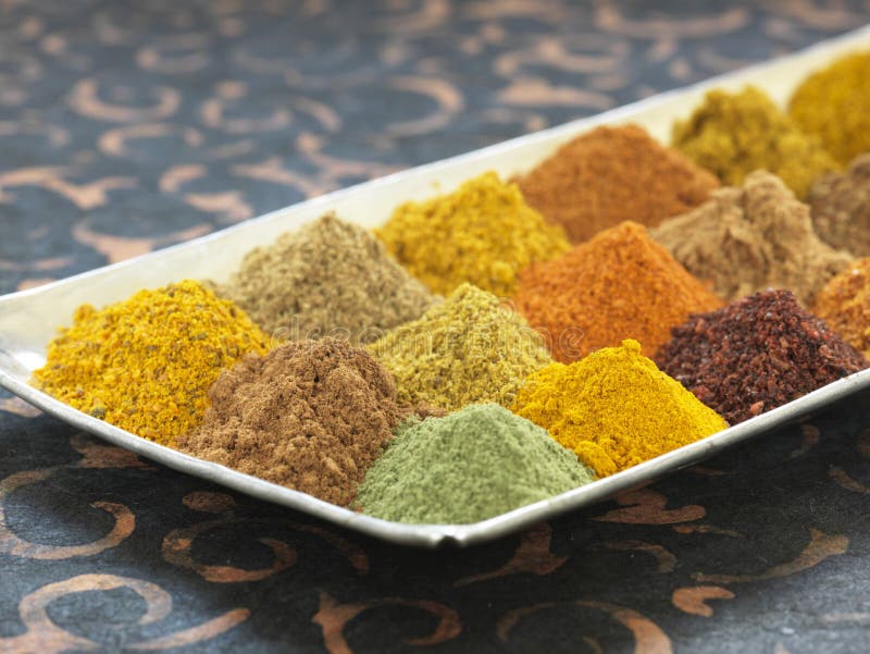 Assorted spices stock photo. Image of cinnamon, berry - 23706556