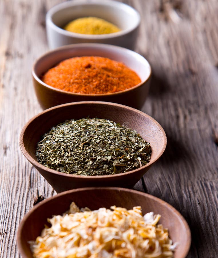 Assorted spices stock image. Image of kitchen, cardamom - 36697655