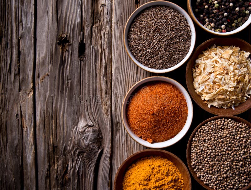 Assorted spices stock photo. Image of recipe, food, spice - 37448682
