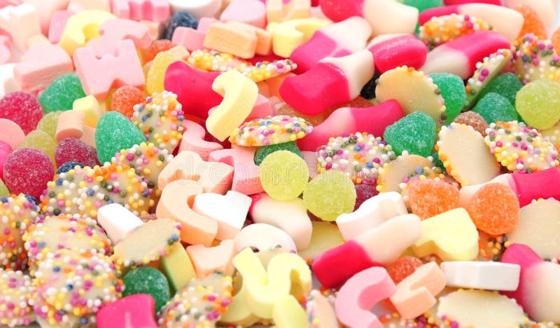 Assorted sweet background stock image. Image of gums, treat - 7350447