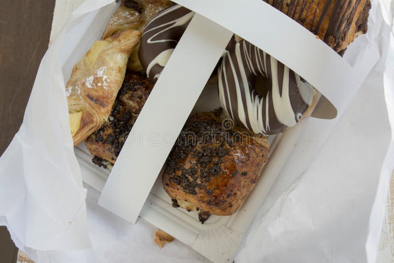 Assorted sweet pastry tray stock image. Image of horizontal - 50988315