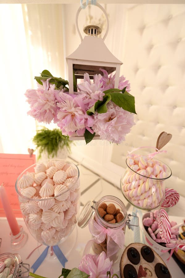 Assorted Sweets on the Table Stock Photo - Image of decorated, food ...