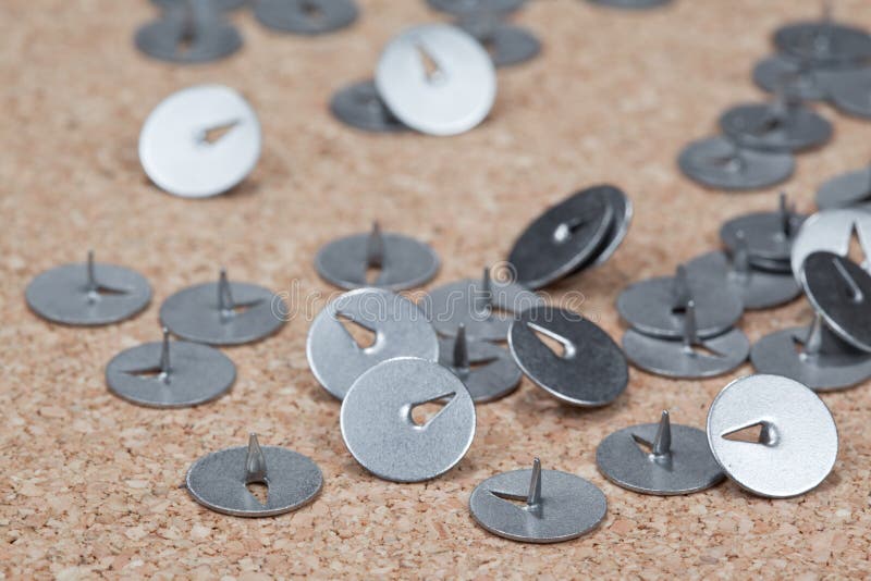 Assorted tacks stock image. Image of board, tack, tacks - 18676901