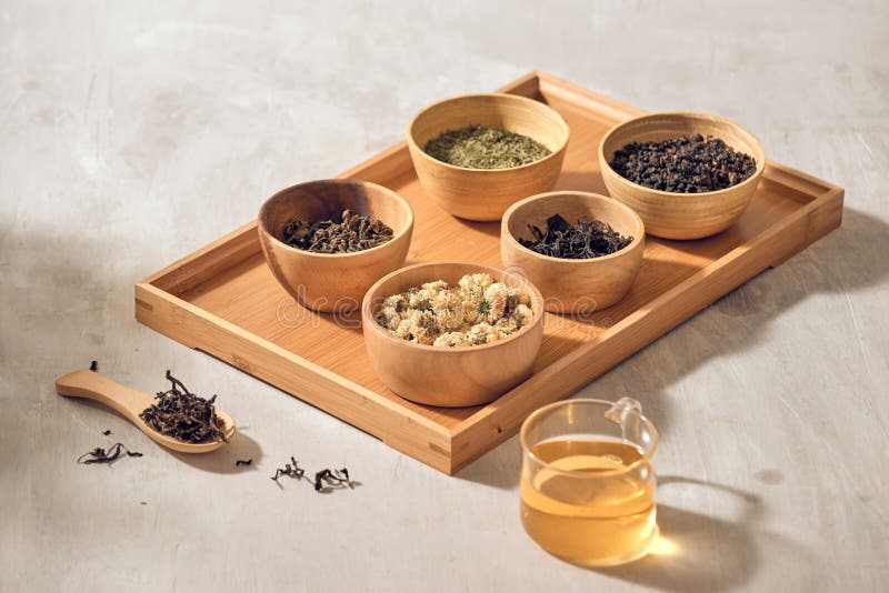 Assorted Tea of Beauty and the Health Stock Photo - Image of ceremony ...