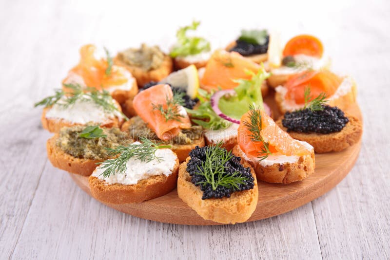Assorted toast on board stock image. Image of eating - 112036307