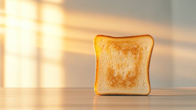 Assorted Toast Element Set on White Background - Breakfast and Brunch ...