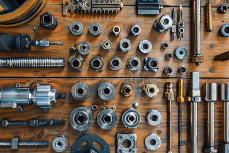 Assorted Tools Displayed on a Table, Suitable for DIY Projects Stock ...
