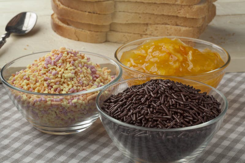 Assorted Traditional Dutch Sweets for Breakfast Stock Image - Image of ...