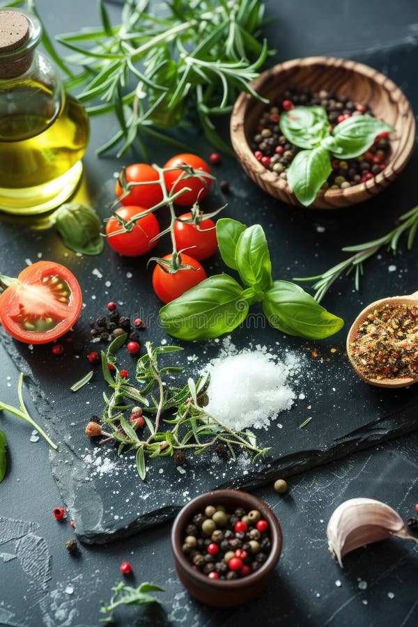 Assorted Types of Food Displayed on a Table, Suitable for Food Blogs or ...