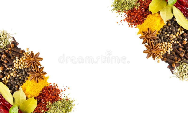 Assorted Various Spices, Various Herbs and Spices Stock Photo - Image ...