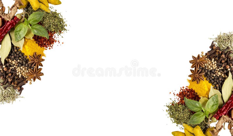 Assorted Various Spices, Various Herbs and Spices Stock Image - Image ...