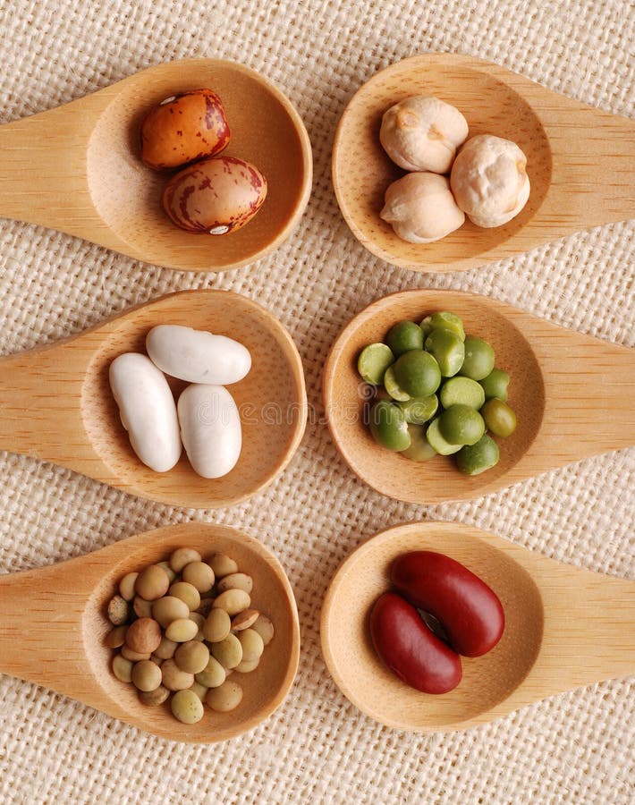 Assorted Vegetables in the Spoon Stock Image - Image of assortment ...