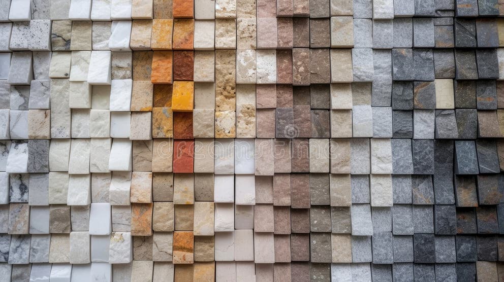 Assorted Wall Tile Samples Showcasing Diverse Textures. Design ...
