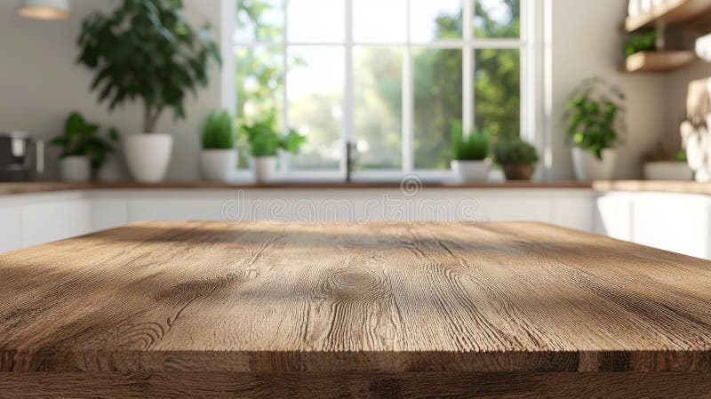 Assorted Wooden Table Tops with Corners Viewed from Multiple Angles ...