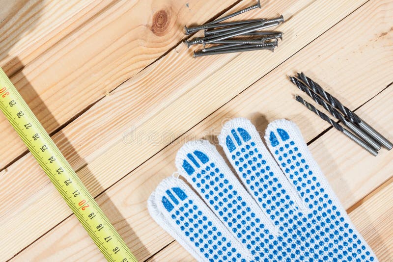 Assorted work tools stock image. Image of renovation - 51618153