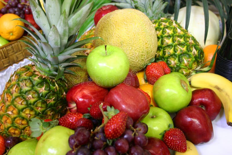 Assortiment de fruit photo stock. Image du cantaloup, délicieux - 2255386