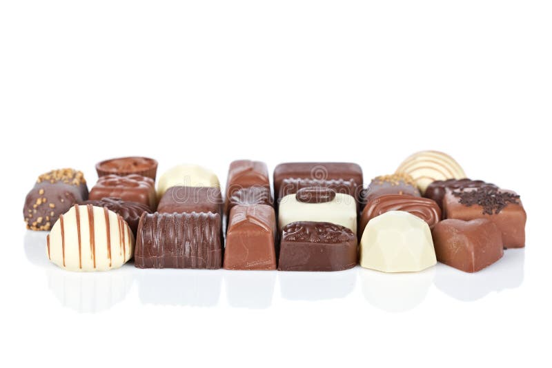 Assortiment De Sucreries De Chocolat Image stock - Image du gentil ...