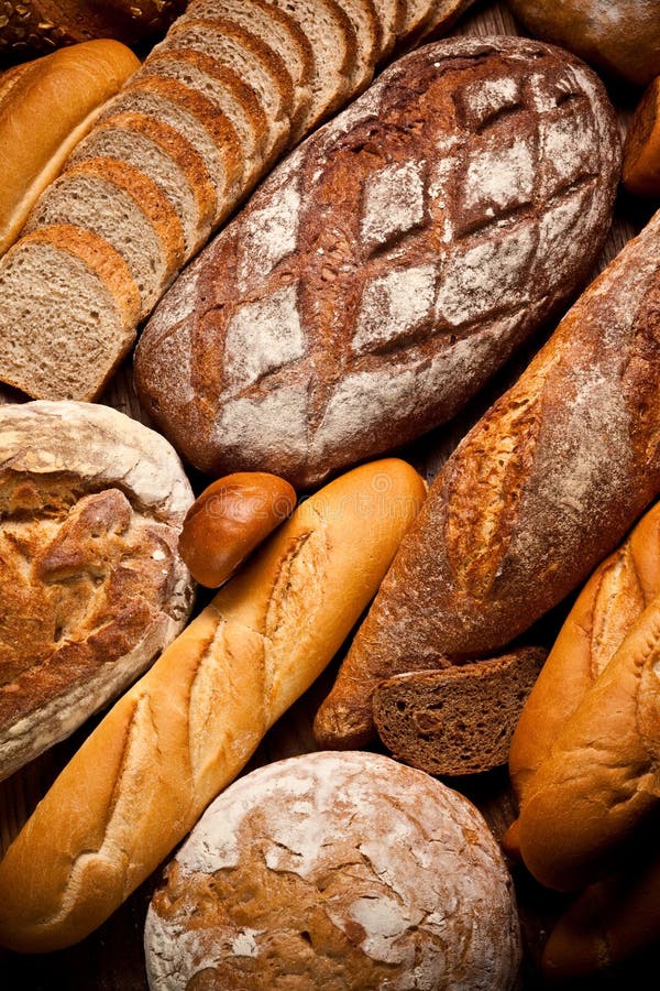 Assortment of bakery goods stock image. Image of products - 5893869