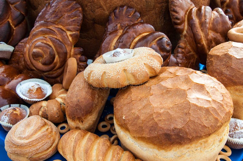 Assortment of Bakery Products Stock Image - Image of dinner, bake: 47122875