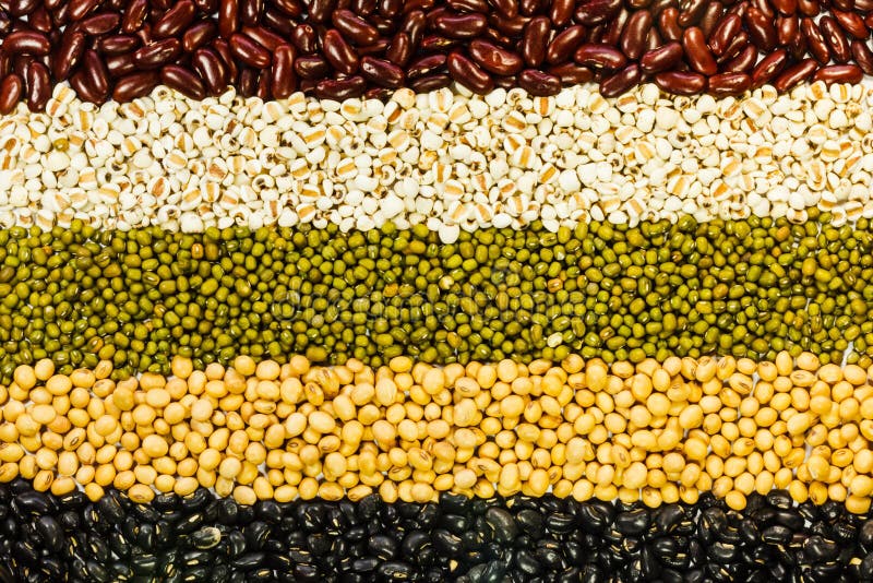 Assortment of beans stock photo. Image of heap, black - 31233388