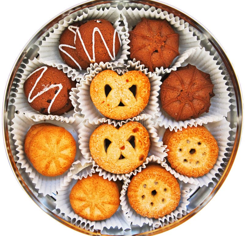 Assortment of biscuits stock photo. Image of biscuit - 20123244