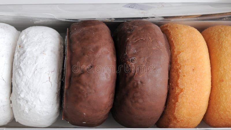 Assortment of Boxed Donuts stock image. Image of fresh - 16983567