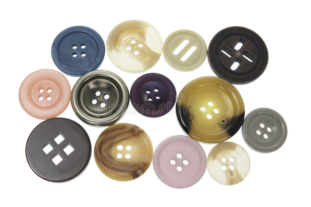 Assortment of Buttons stock photo. Image of cutout, buttons - 6887898