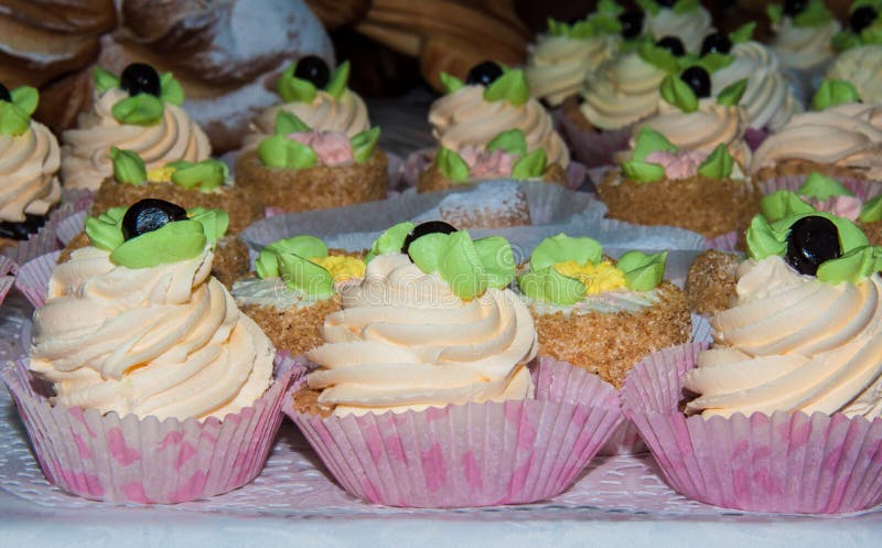 Assortment of cake stock photo. Image of festive, marshmallow - 49879204