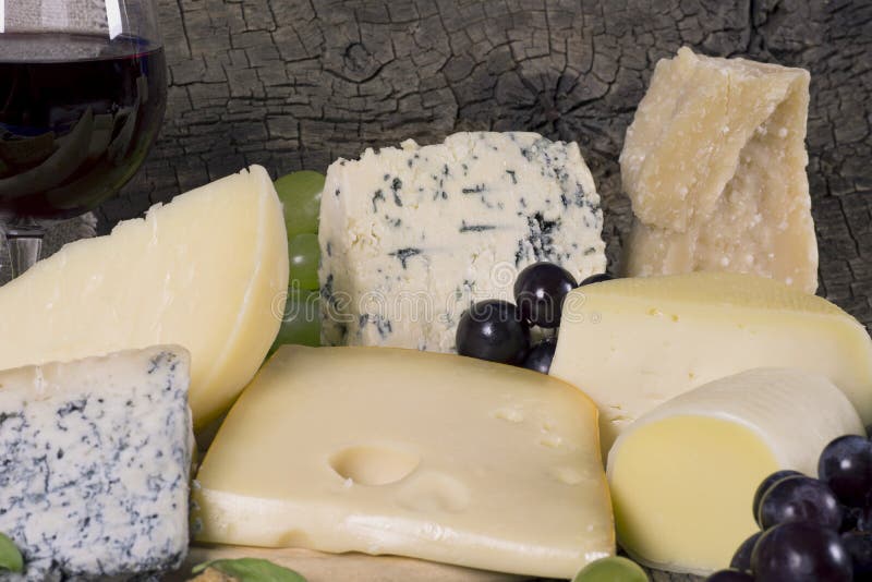 Assortment of cheese stock photo. Image of fresh, yellow - 46138848