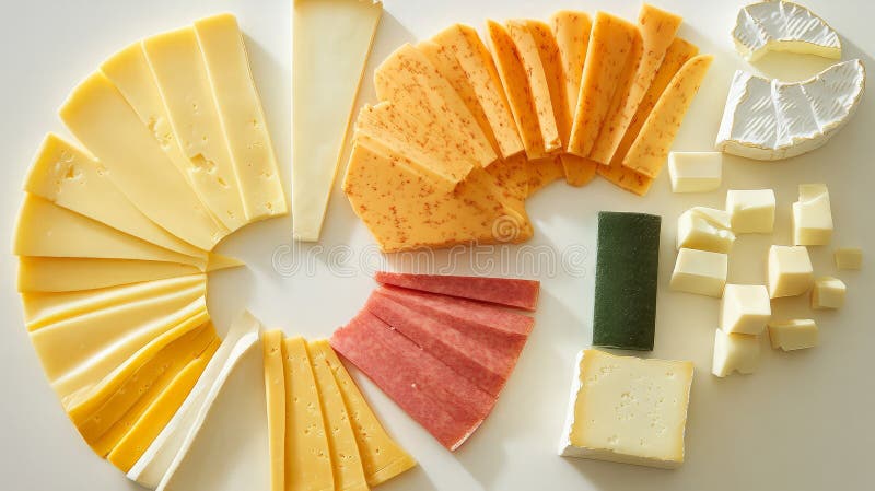 Assortment of Cheeses stock photo. Image of camembert - 339084040