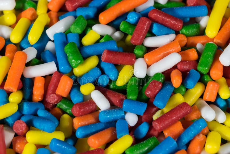 Assortment of Colorful Candy Bits Stock Image - Image of pieces, green ...