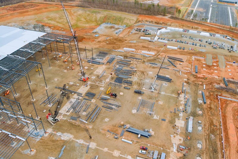 An Assortment of Construction Equipment that is Used during the ...