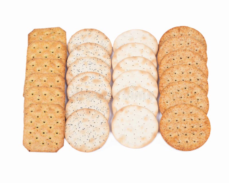 Assortment of crackers stock image. Image of appetizer - 82316539